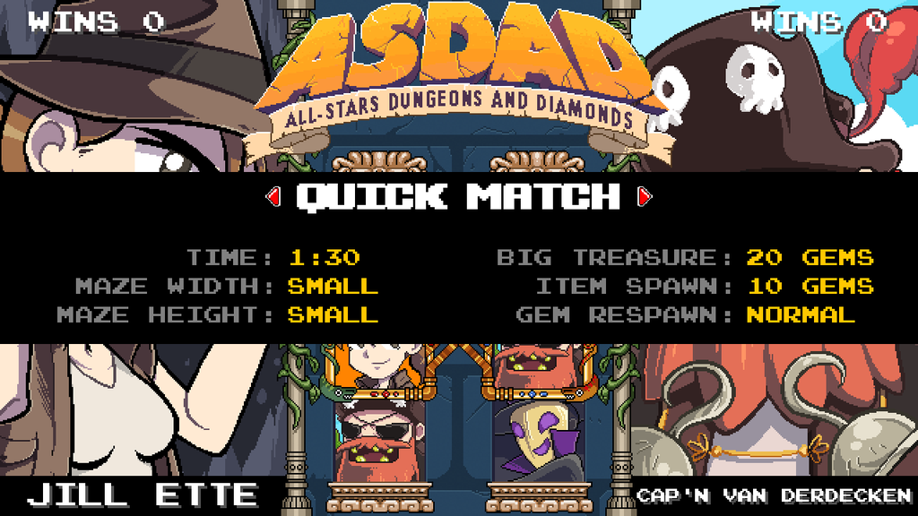 ASDAD: All-Stars Dungeons and Diamonds